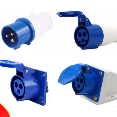 Socket & 3-phase industrial plug 16A-32A | Shopee Malaysia