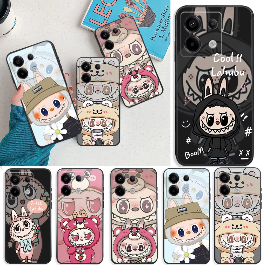 Xiaomi Redmi Note 13/ 13 Pro/ Note 13 Pro+ Labubu 2025 Model Case ...