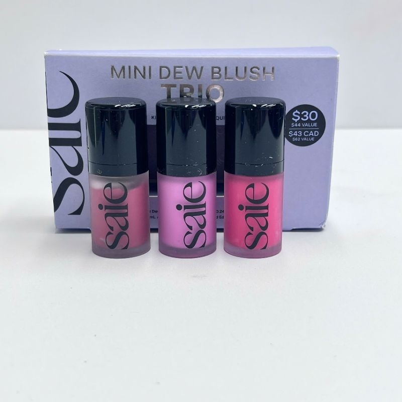 Set of 3 Saie mini Dew Blush 2024 | Shopee Malaysia