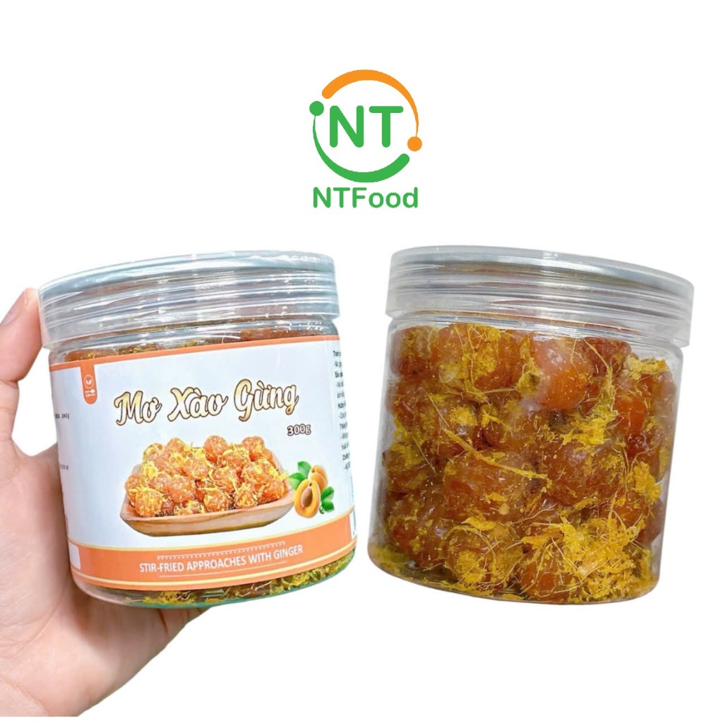 Ntfood Stir-fried Apricot Ginger Jar 300g - Nhat Tin Food | Shopee Malaysia