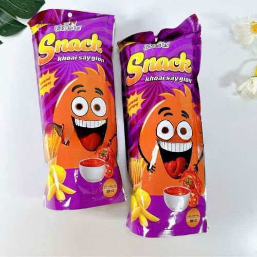 Linh LaLa Snacks, Crispy Dried Potato Snacks 50g Pack | Shopee Malaysia