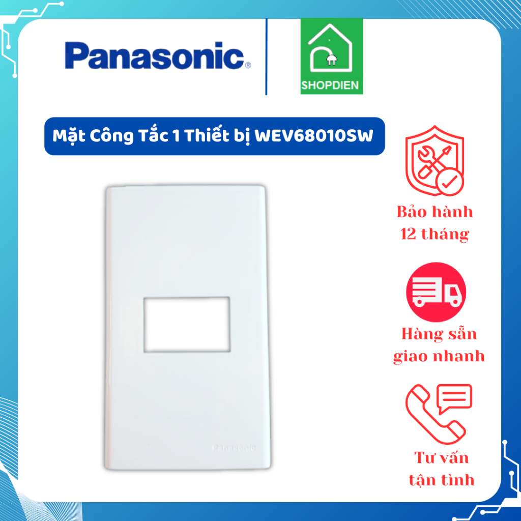 Panasonic WEV68010SW Wide Series device side 1 | Shopee Malaysia