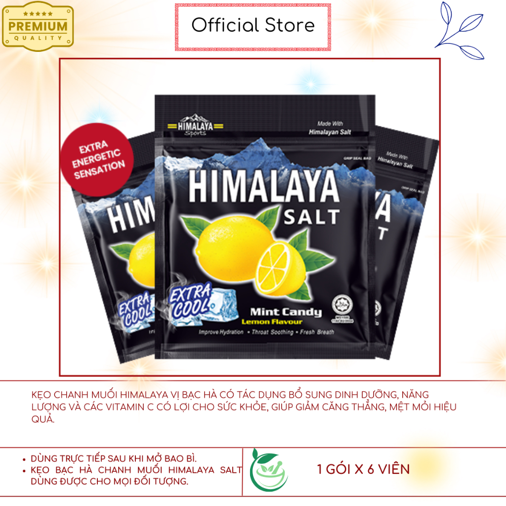 [IMPORTED] Himalayan salt lemon candy with mint flavor to reduce stress ...