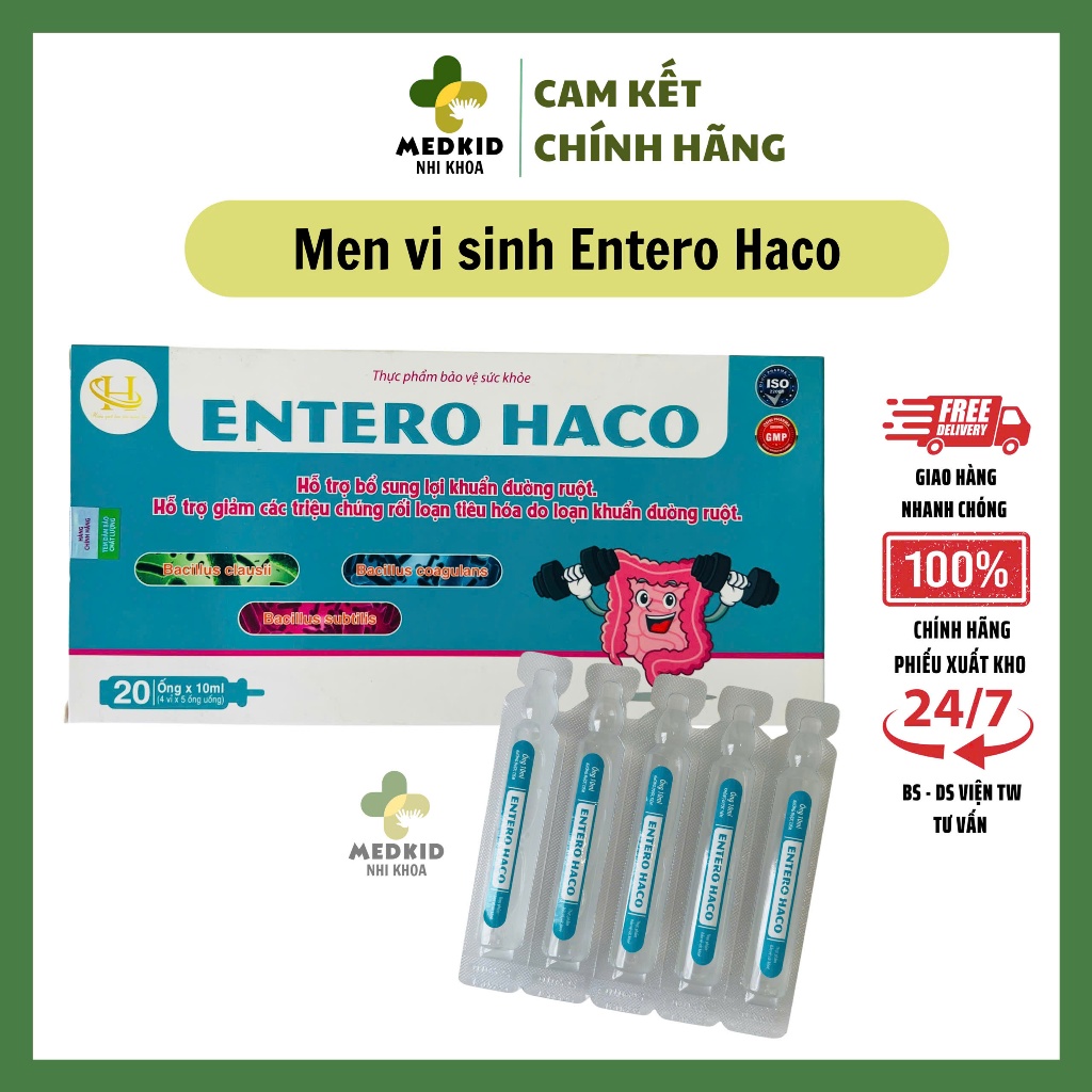 Entero HACO probiotic - Supports supplementing beneficial intestinal ...