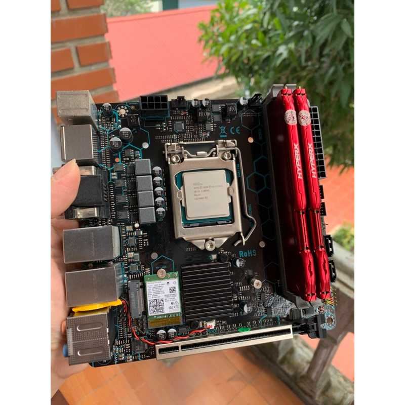 Combo Main ITX Machinist H97 Strong (chipset z97) + Xeon E3 1270v3 ...