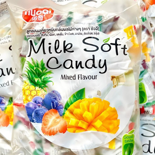 Milk Soft Candy mixed Soft Milk Candy, Thai Milk-coated fruit ...