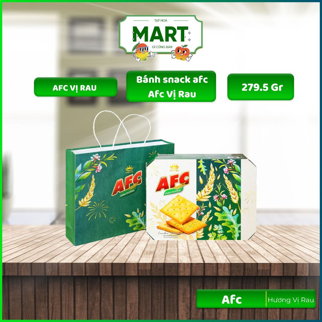 Afc Vegetable Flavor Nutritional Cracker Box 279.5g | Shopee Malaysia
