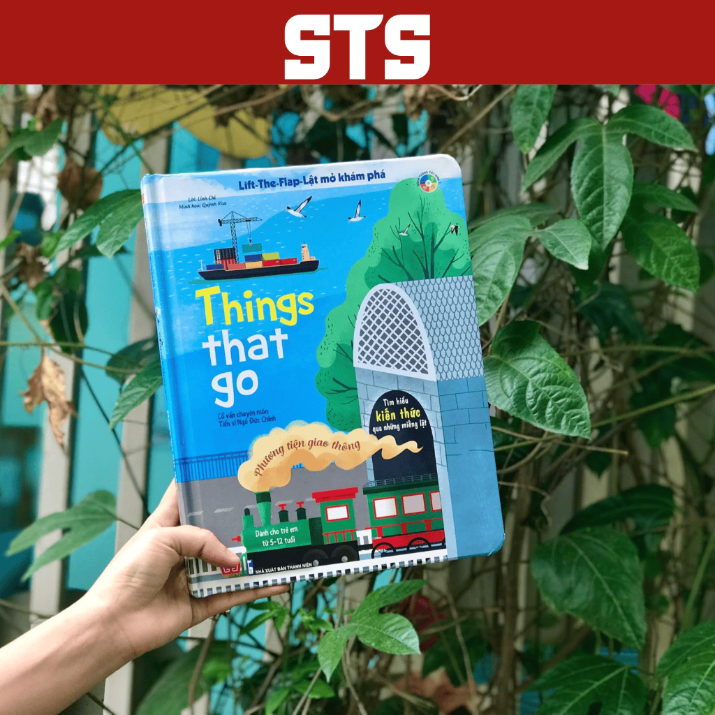 Lift-the-flap Flip Open Discovery Book - Things That Go - Means of ...