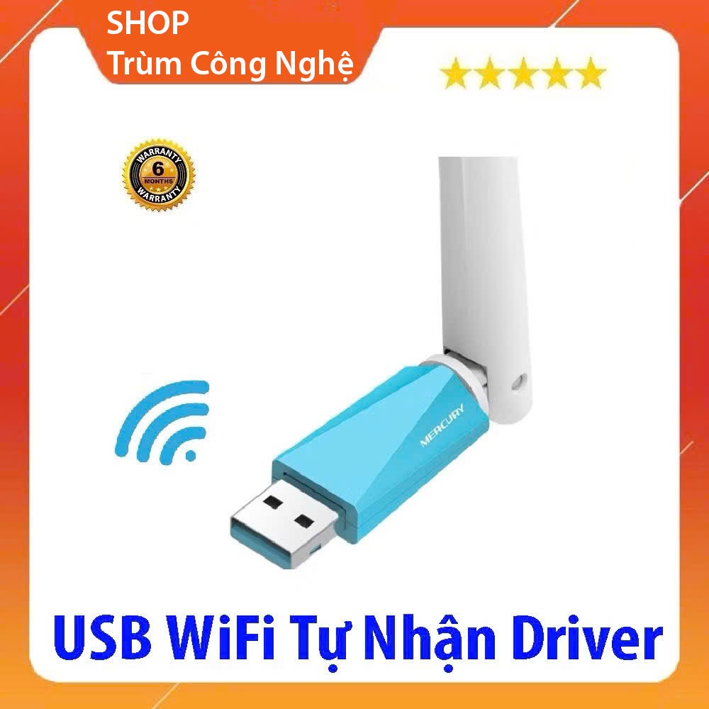 Mercury wifi receiver for PC (Self-recognition without installation ...