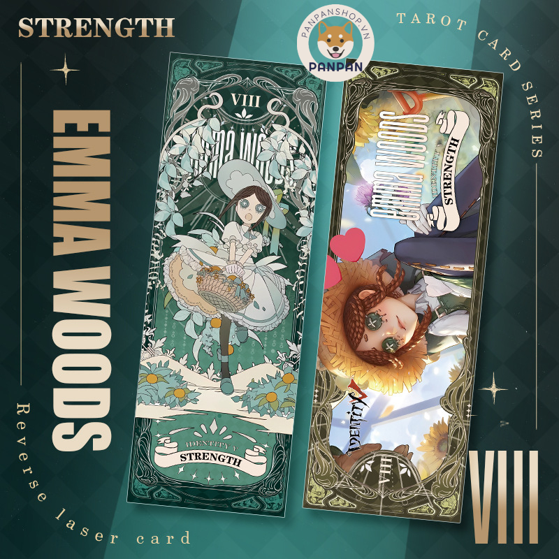 Identity V Tarot double-sided card (21x7cm) Emily, Tracy, Emma, Naib ...