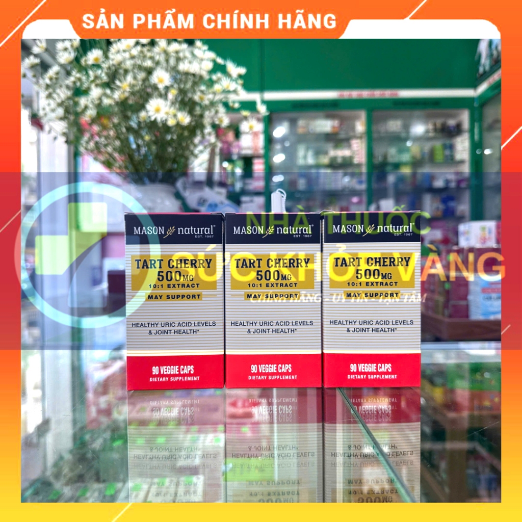 MASON NATURAL TART CHERRY 500MG - Supports Reducing Uric Acid in the ...