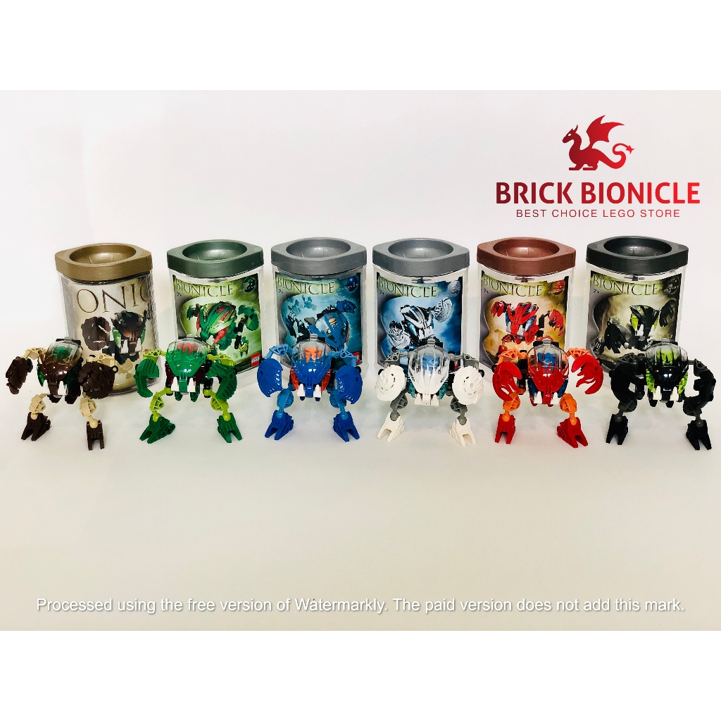 LEGO BIONICLE TH MA PH - BIONICLE BOHROK ASSEMBLY TOY 8560 8561 8562 ...