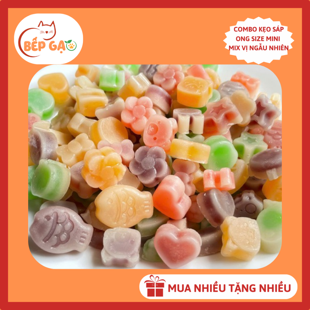 Beeswax candy Combo Combo 50 pieces - 100 wax candies mixed with random ...