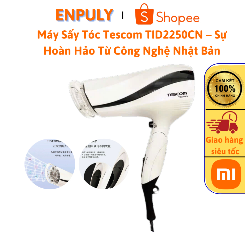 Tescom TID2250CN Hair Dryer – Perfection from Japanese Technology 3 ...