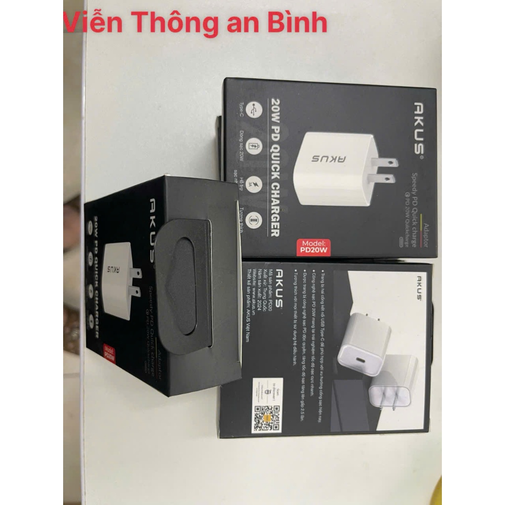 Akus PD20W 1-Port 20W fast charger | Shopee Malaysia