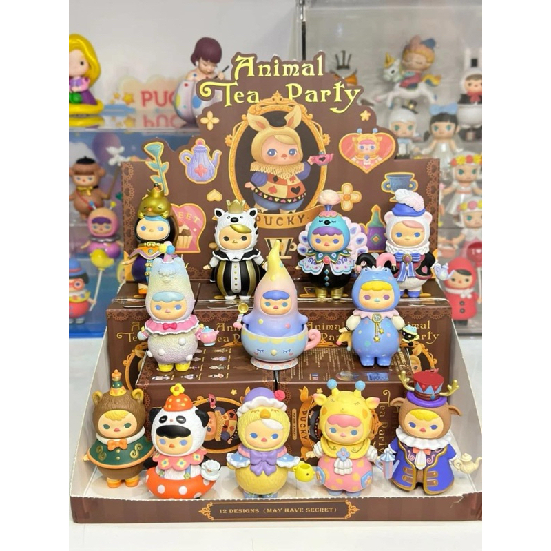 [Available] Pop MART PUCKY Animal Tea Party Series Blind Box Model ...