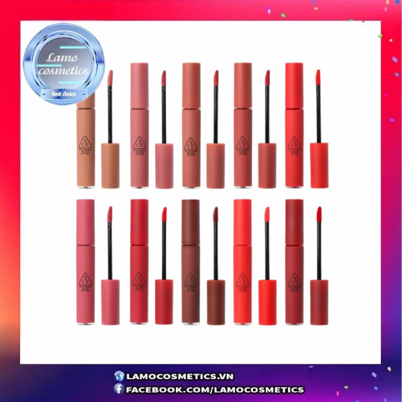 3ce VELVET LIP TINT | Shopee Malaysia