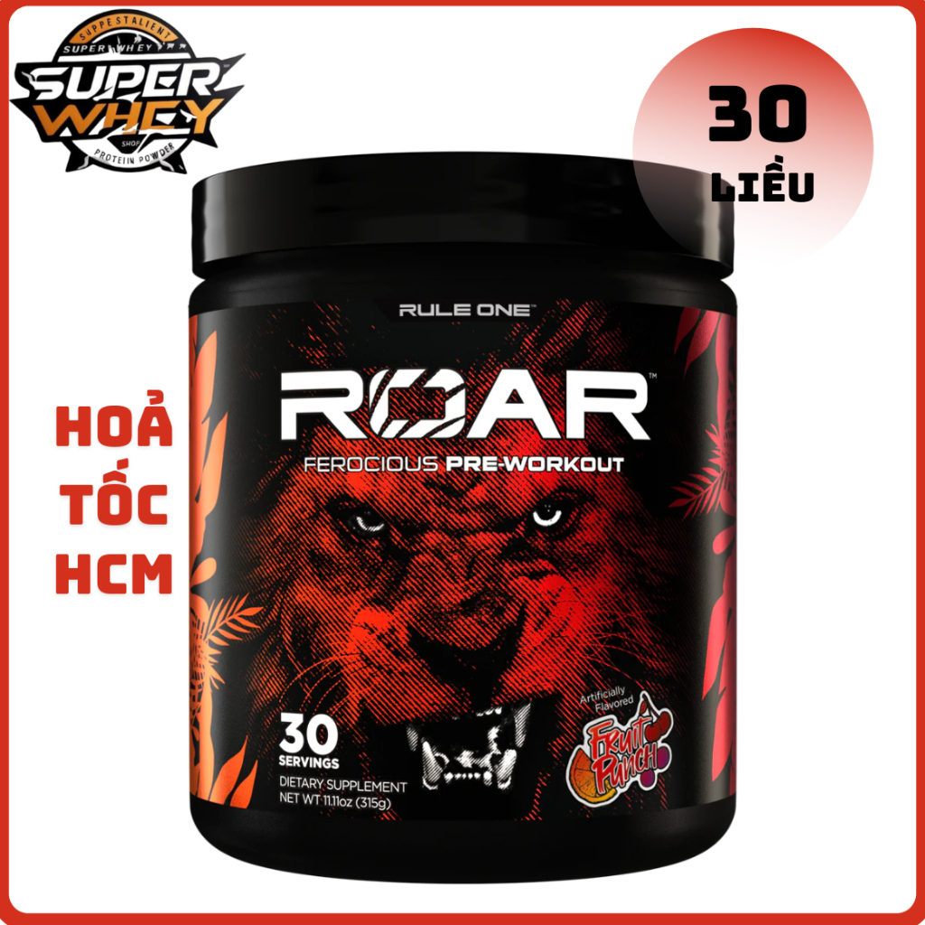 ( Nutri SPORT STAMP) RULE 1 ROAR, PRE WORKOUT DRINK BEFORE TRAINING ...