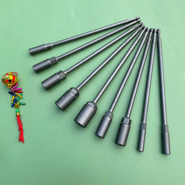 250mm long bolt driver set with deep hexagonal shank (standard bolt ...