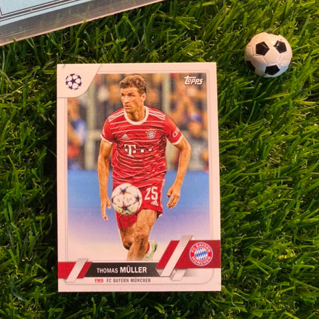 [ GENUINE ] - TOPPS UCL 2023 - THOMAS MULLER (BAYERN MUNCHEN) | Shopee ...