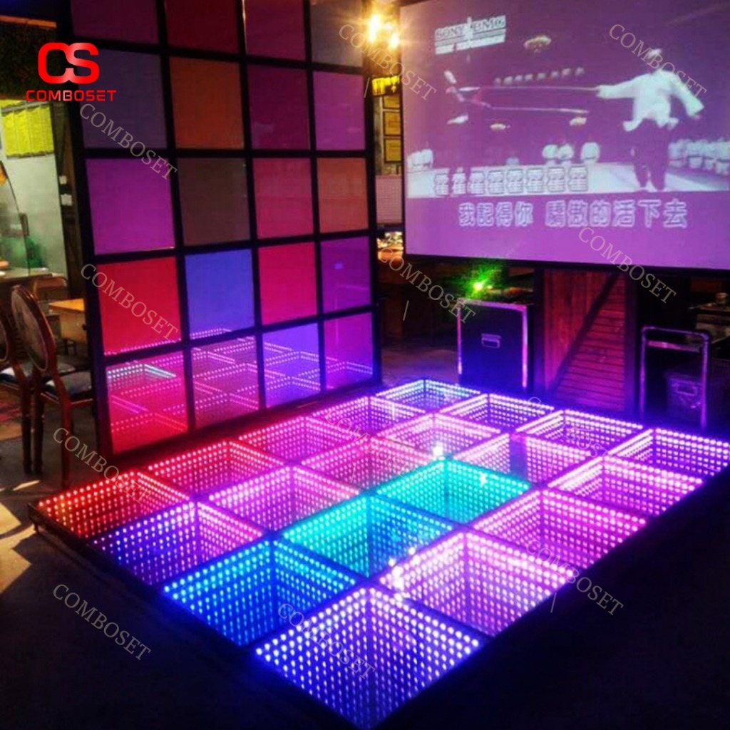 10 Abyss Kinglight 3D Infinity Mirror LED Panels Stage/Bar Decor ...