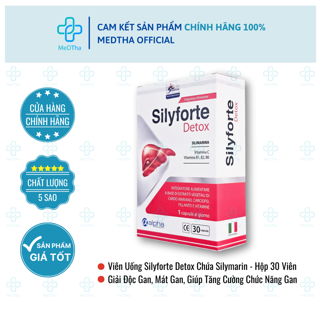 Silyforte Detox - Detoxify the Liver, Nourish the Liver, Cool the Liver ...