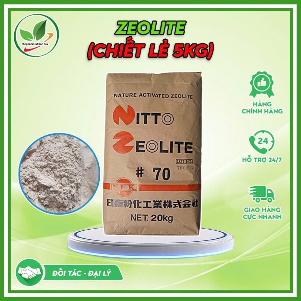 Japanese Zeolite Water Treatment 5kg bag (Retail from bag). Absorb ...