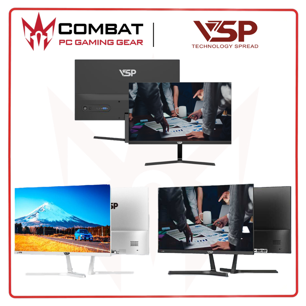 Vsp IP2407SG Monitor & VSP IP2407S Black & VSP IP2407S White (24"/FHD ...