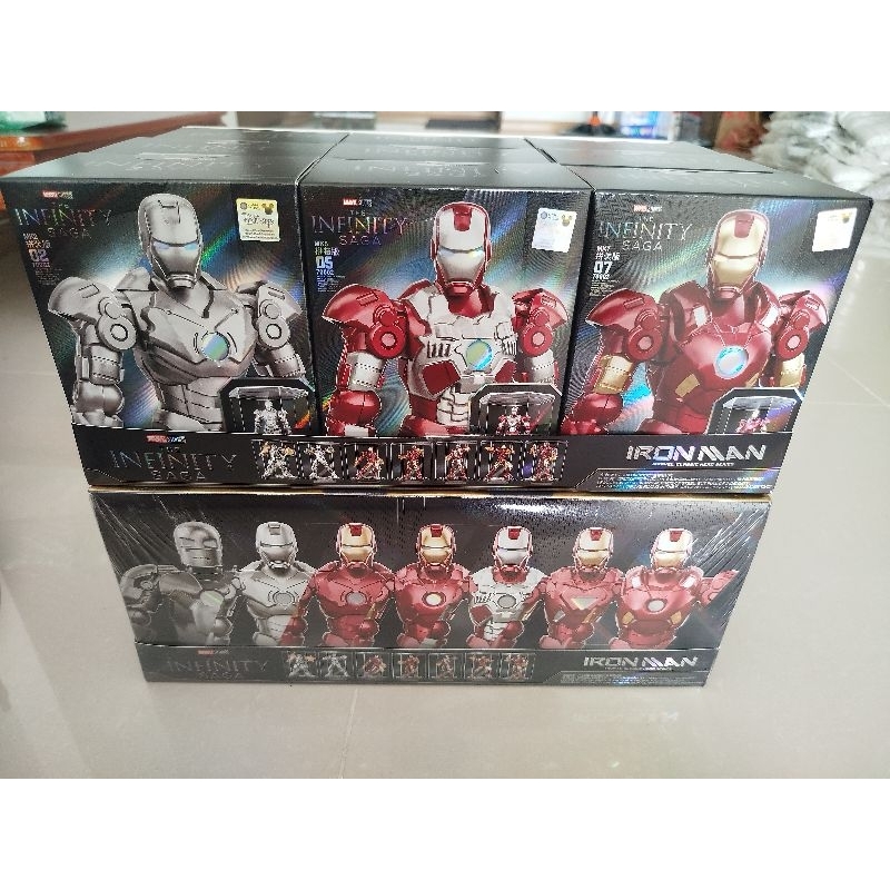 Iron Man assembly model box comes with genuine box | Shopee Malaysia