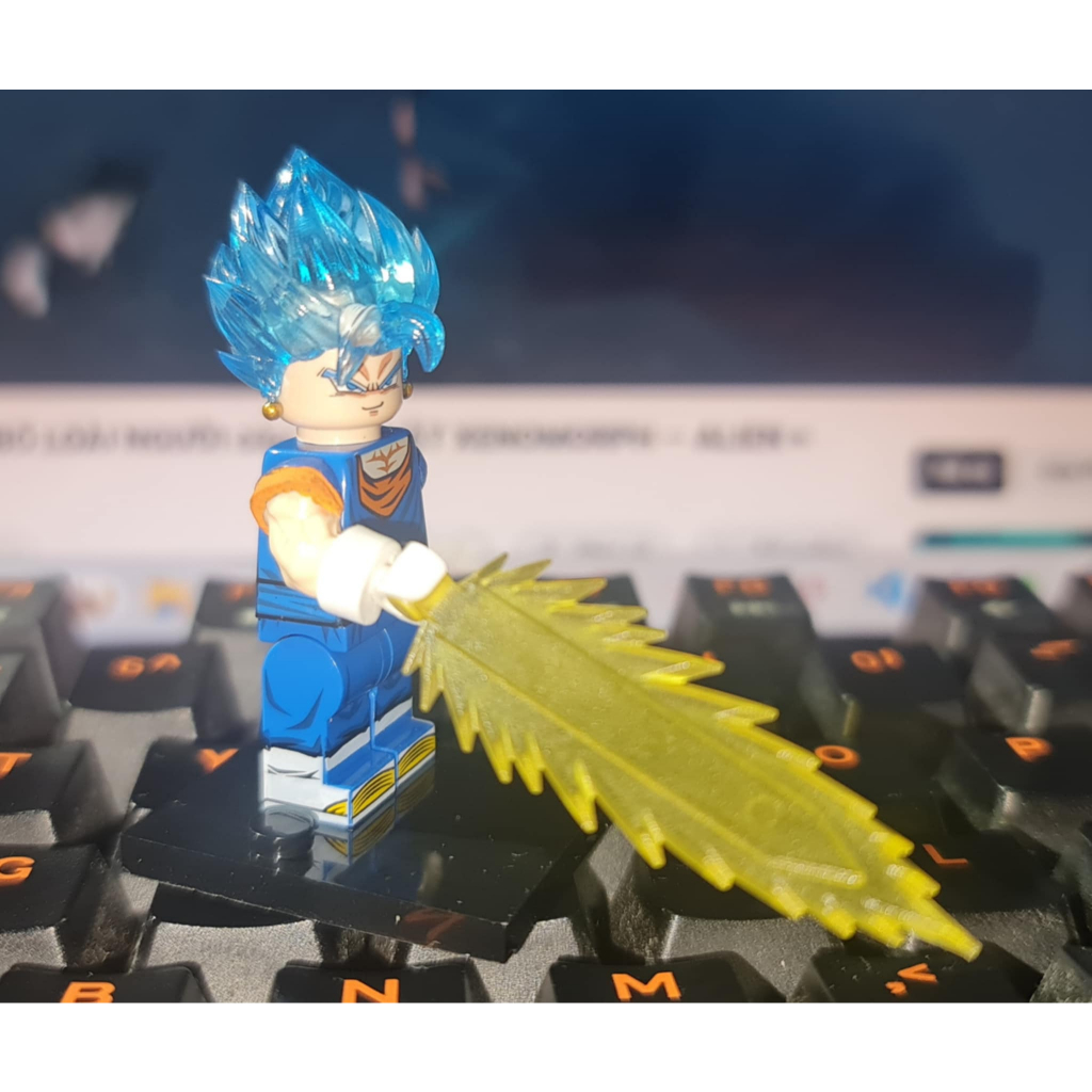 Lego custom character Vegito SSJ Blue | Shopee Malaysia