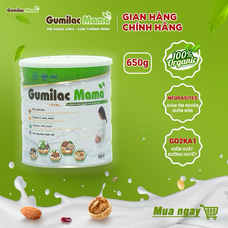 100% Vegetable Protein Nut Milk for Pregnant Mothers (1 can 650g ...