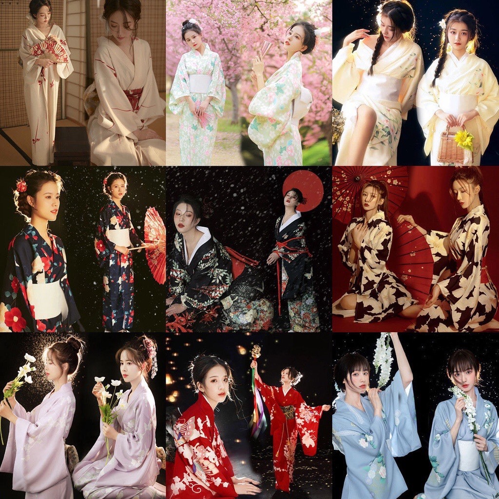 Kimono Japanese Yukata Costumes for Women High Quality in many models ...