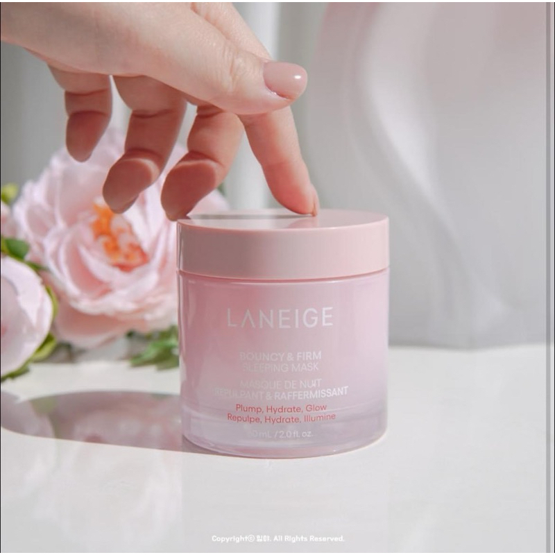 [FULL Genuine BILL] LANEIGE SLEEPING MASK NEW MODEL 2024 mini version ...