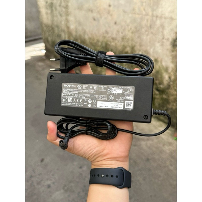 Sony TV power Adapter 19.5V 6A, genuine Indonesian product | Shopee ...