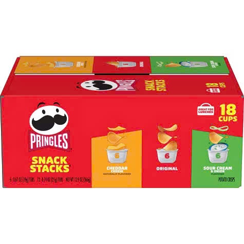[Air, American product] Set of 6 boxes of Pringles Variety Pack Potato ...