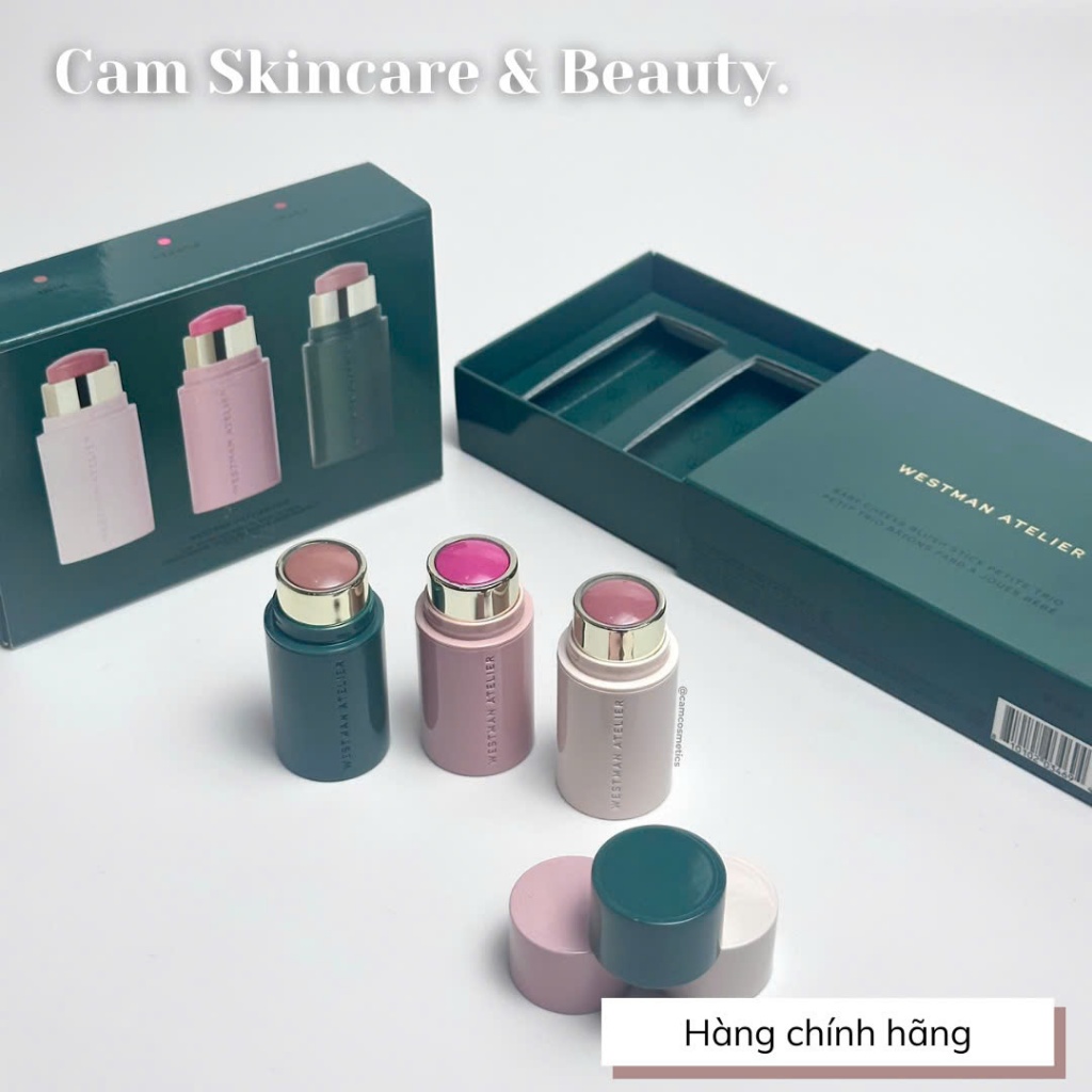 Set of 3 Westman Atelier Mini Baby Cheeks Blush Trio | Shopee Malaysia