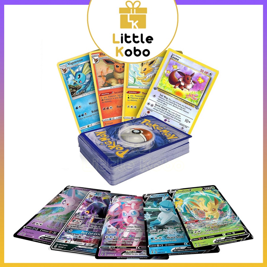 [Bag Of 8 Cards] Pokemon Cards 8-Card String Pokemon Children's Toys ...