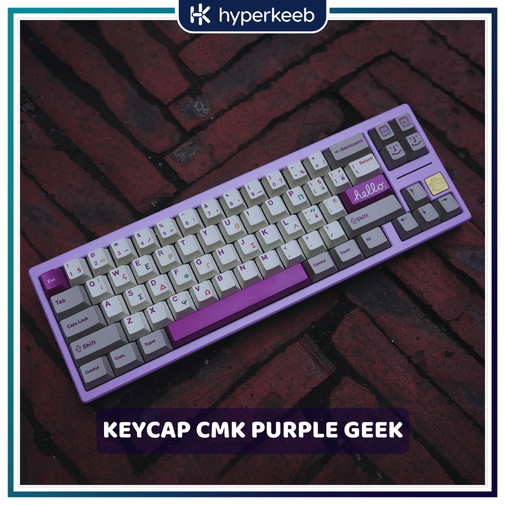 Keycap 147 buttons Purple Geek profile cherry mechanical keyboard, 1 ...