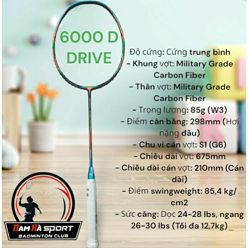 V1725 - Genuine Lining Aeronaut 6000D badminton racket | Shopee Malaysia