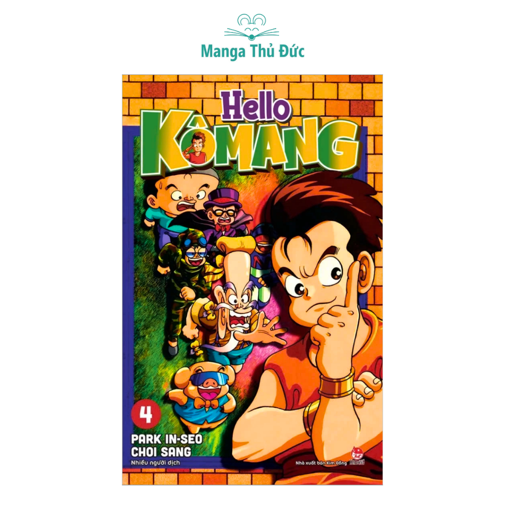 Hello Komang Comics - Complete Set of 6 Volumes - Kim Dong Publishing ...