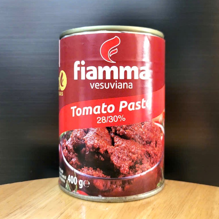 Fiamma - Small RED can 400g - GROUNDED Tomato / Italian / VESUVIANA ...