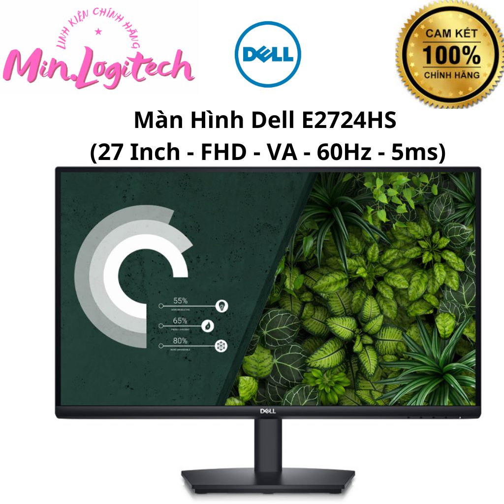 Dell E2724HS Computer Monitor (27 Inch - FHD - VA - 60Hz - 5ms ...