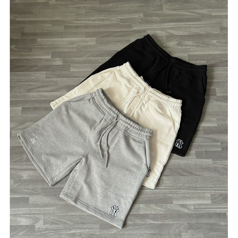 Ml.b Crab Leg Felt Shorts Embroidered Logo Gray / Black / Cream ...