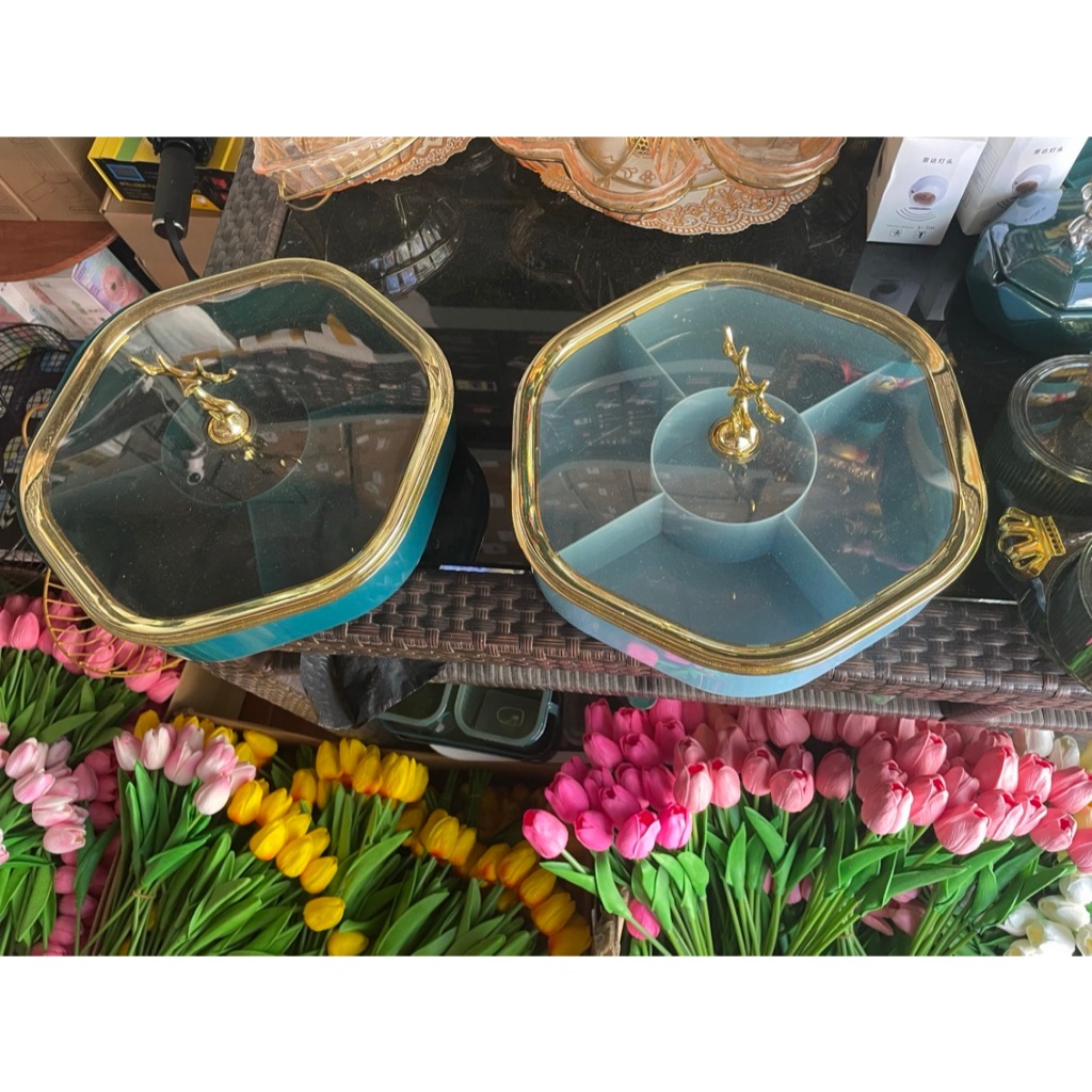 New 2025, CNY Jam Tray, Luxurious Modern European Style Deer Shaped ...