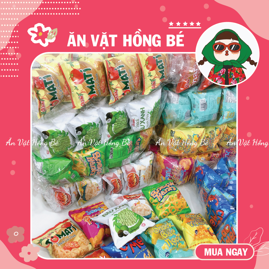 [PACK Of 20] Oishi Snacks (MINI PACKAGE 6G) with all flavors to choose ...