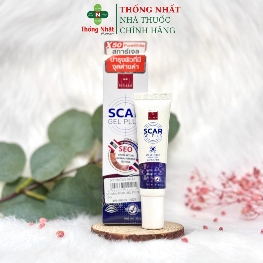 Vitara SCAR GEL PLUS SCAR GEL specialized in removing acne scars, dark ...
