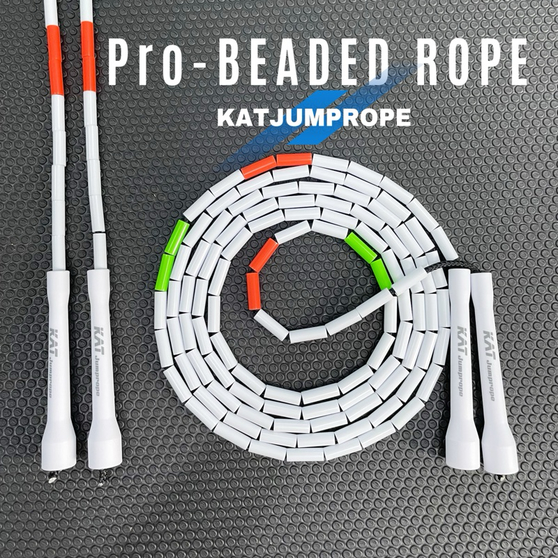 High quality Beaded jump rope, Pro-Beaded rope KATjumprope sports jump ...