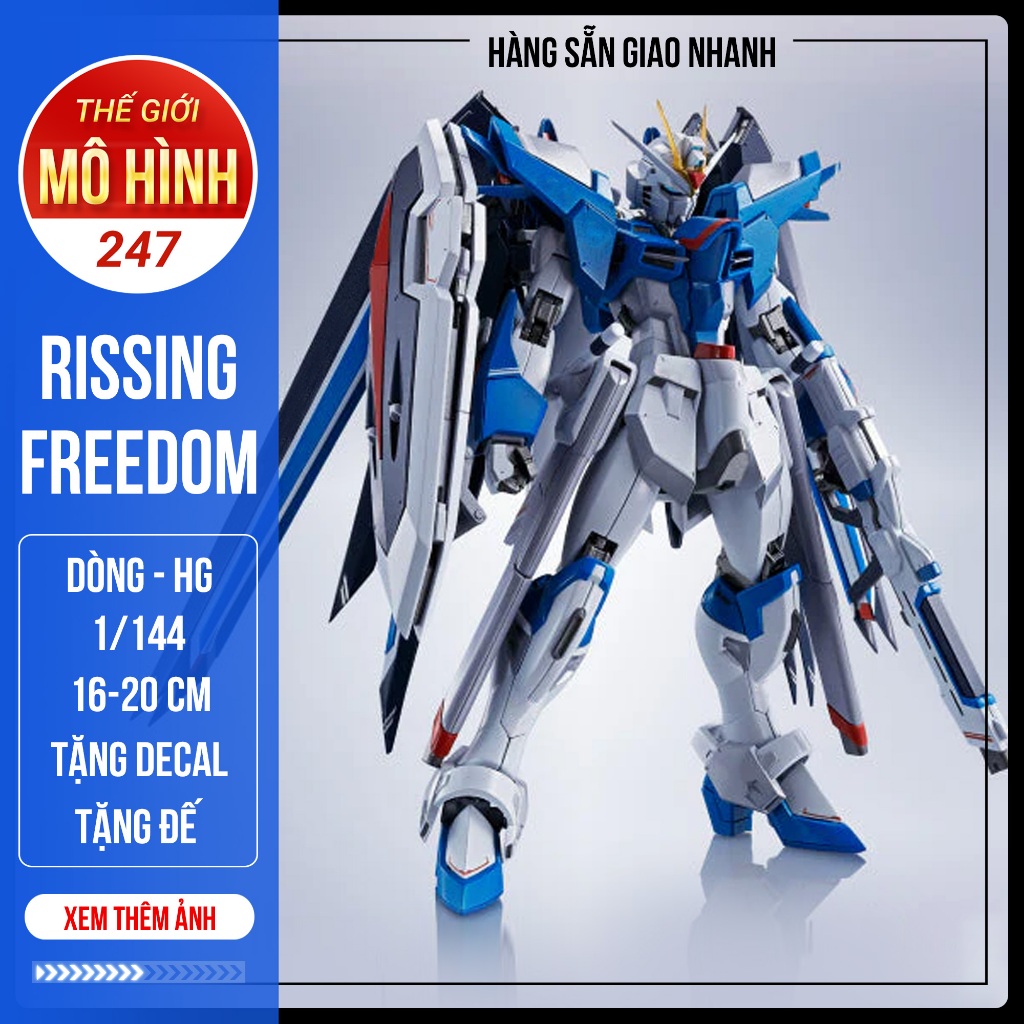 Rising Freedom assembly model 1/144 scale - Free water Decal + base ...