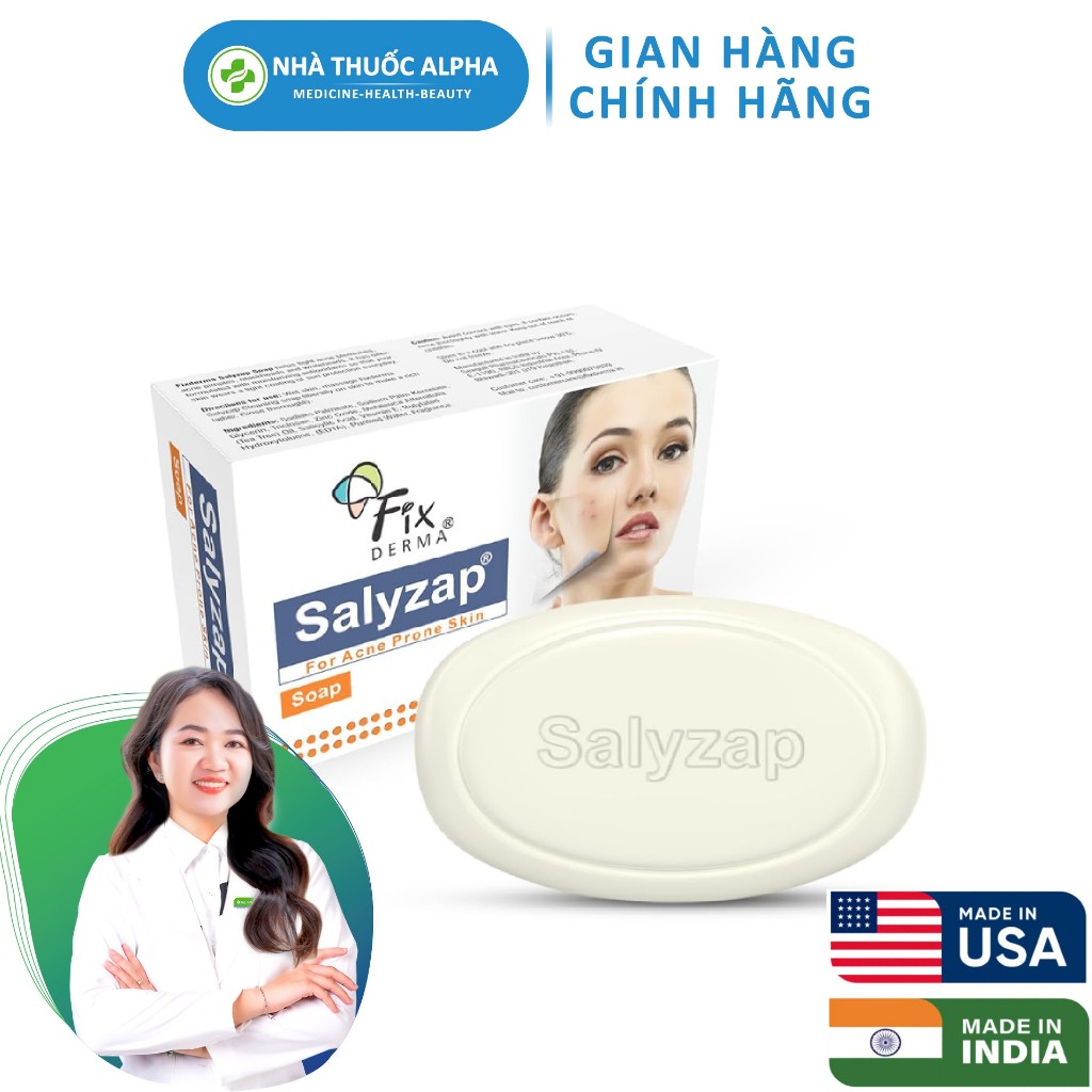 FIXDERMA Salyzap Soap 75g | Shopee Malaysia