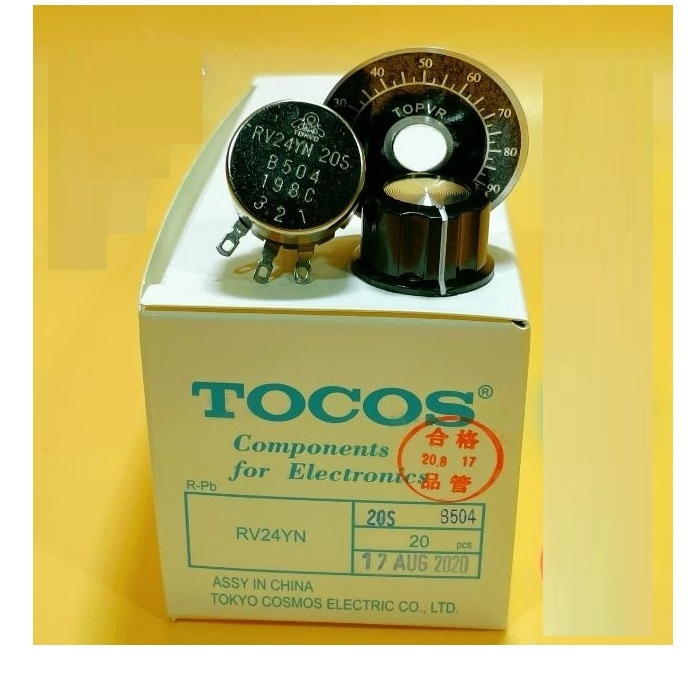 Tocos Variable Resistor Tocos RV24YN 20S Potentiometer 2k 10k 50k 200k ...
